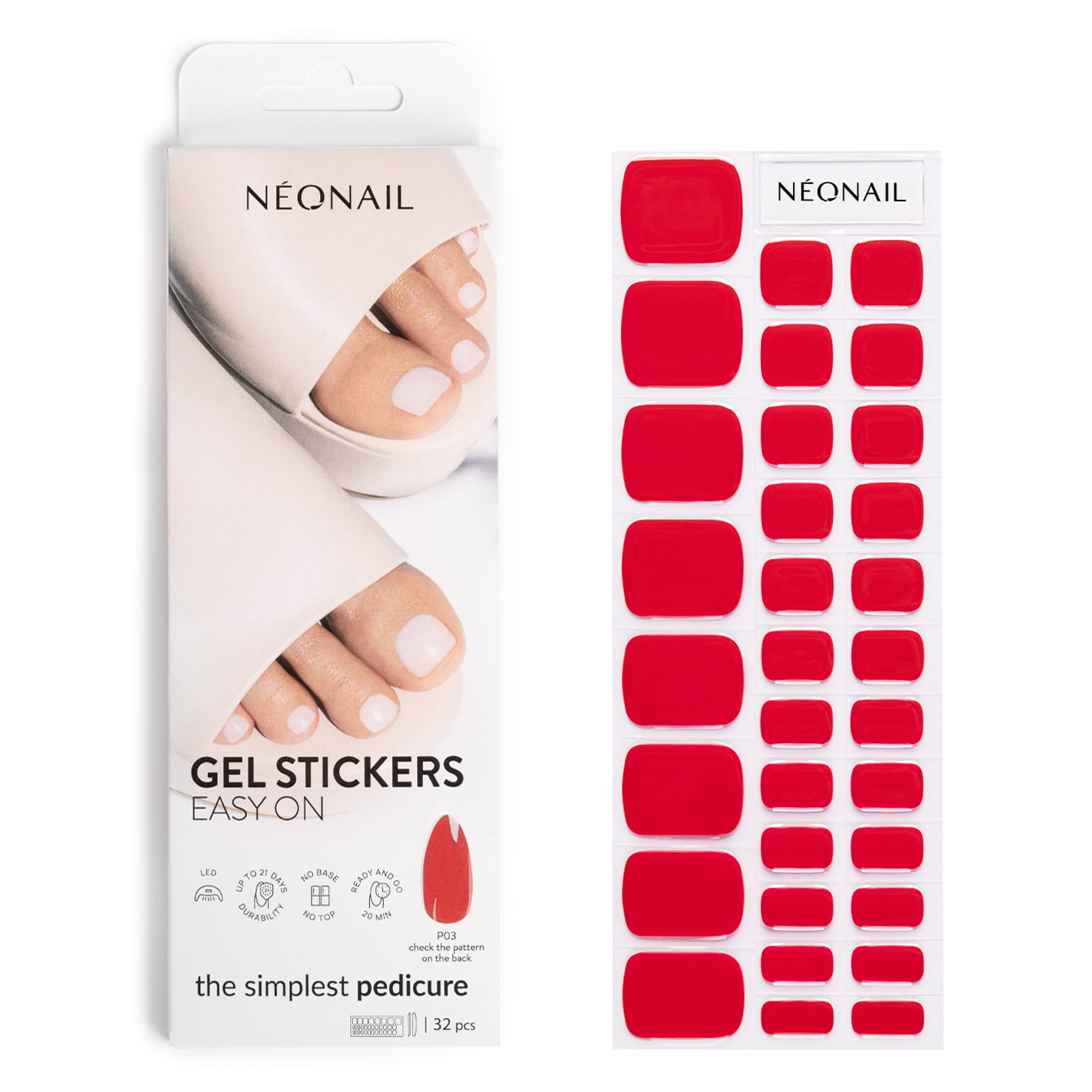 Gel Stickers Easy on P03 - VERNIS SEMI-PERMANENTS - NEONAIL