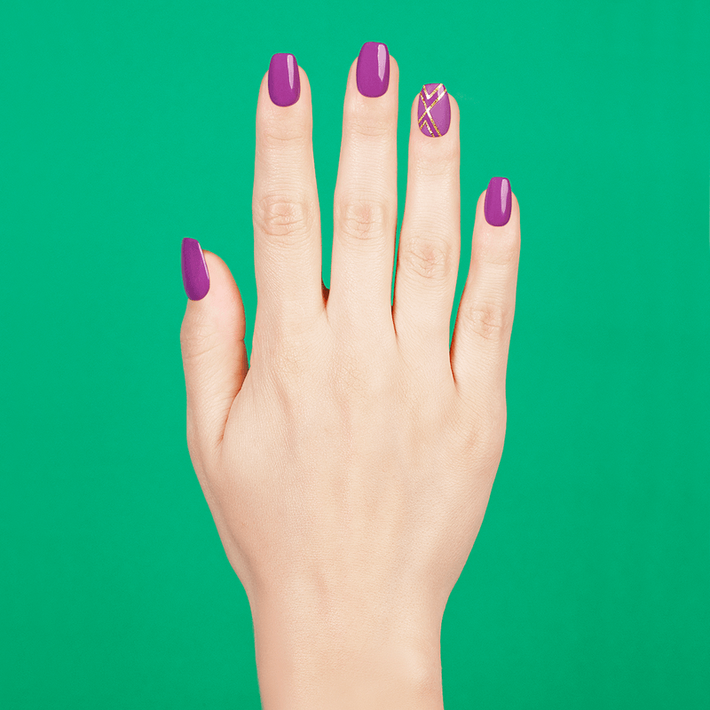 Ongles violets - NEONAIL