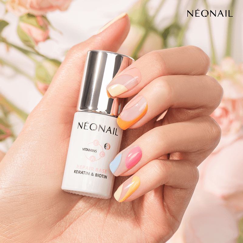 Colorful Nails with Repair Base - NEONAIL